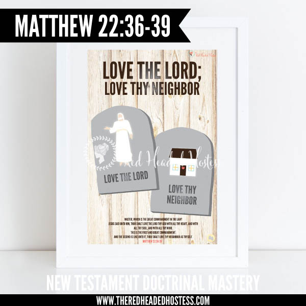 New Testament Doctrinal Mastery Passages Posters, Flash Cards...