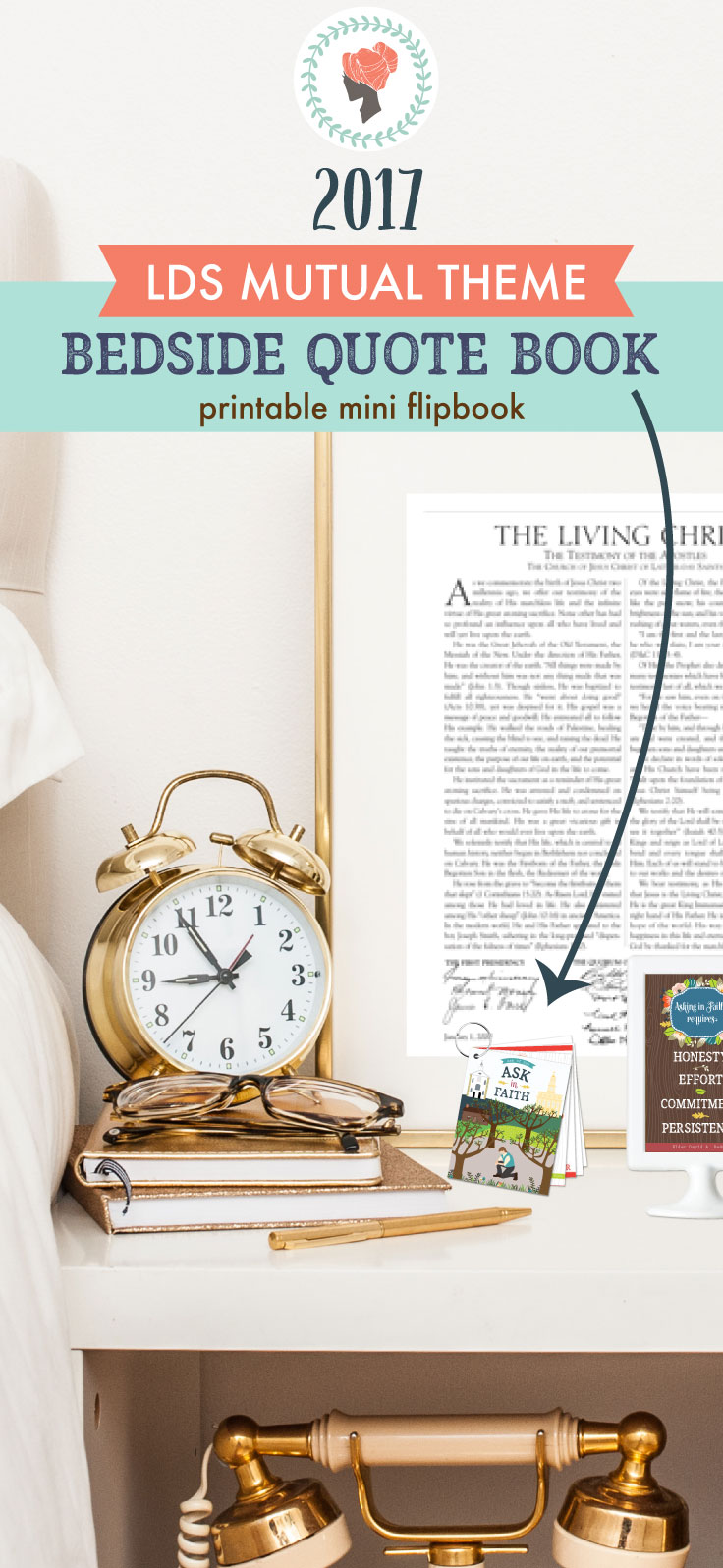 2017 LDS Youth Theme: Ask of God in Faith - The Red Headed Hostess