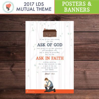 2017 LDS Mutual Theme Posters and Banners (Instant Download) - The Red ...