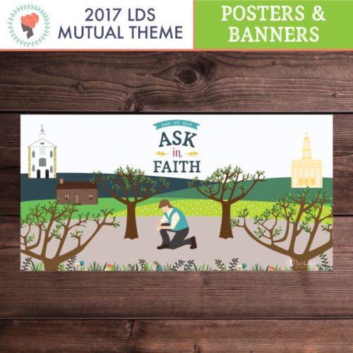 2017 LDS Mutual Theme Posters and Banners (Instant Download) - The Red ...