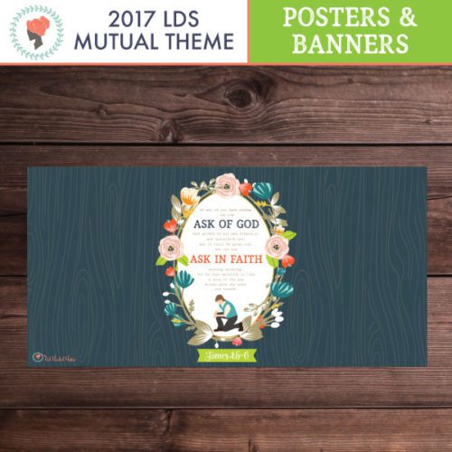 2017 LDS Mutual Theme Posters and Banners (Instant Download) - The Red ...