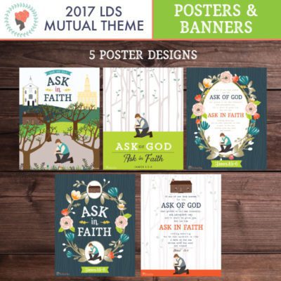 2017 LDS Mutual Theme Posters and Banners (Instant Download) - The Red ...