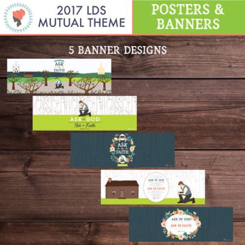 2017 LDS Mutual Theme Posters and Banners (Instant Download) - The Red ...