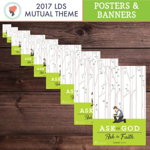 2017 LDS Mutual Theme Posters and Banners (Instant Download) - The Red ...