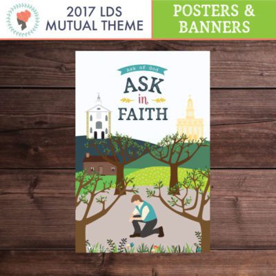 2017 LDS Mutual Theme Posters and Banners (Instant Download) - The Red ...