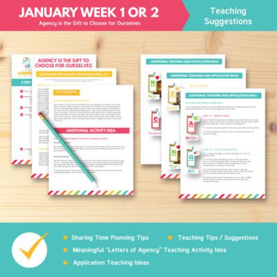 Agency is the Gift to Choose For Ourselves (Lesson 2) - The Red Headed ...