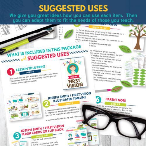 Primary 5 Lesson 1: Joseph Smith and the First Vision - The Red Headed ...