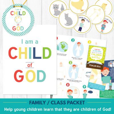 Primary 1 Lesson 1: I am Child of God (PDF Download) - The Red Headed ...