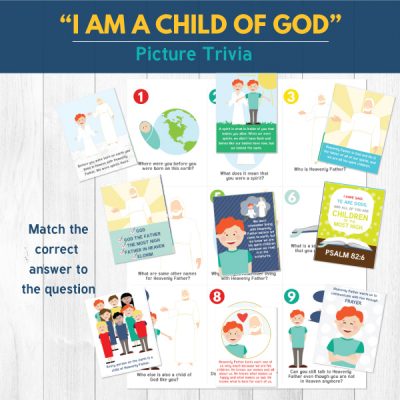 Primary 1 Lesson 1: I am Child of God (PDF Download) - The Red Headed ...