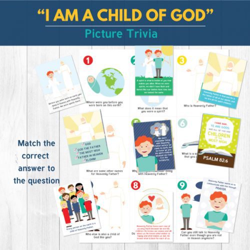 Primary 1 Lesson 1: I am Child of God (PDF Download) - The Red Headed ...