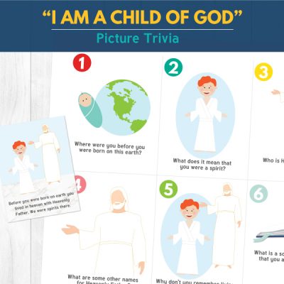 Primary 1 Lesson 1: I am Child of God (PDF Download) - The Red Headed ...