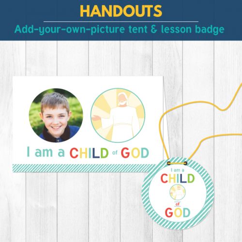 Primary 1 Lesson 1: I am Child of God (PDF Download) - The Red Headed ...