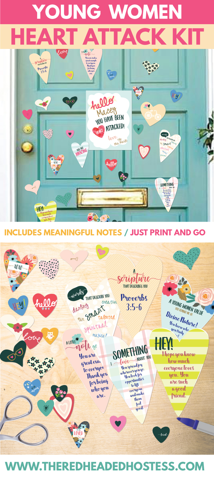 Heart Attack Kit - Young Women - The Red Headed Hostess