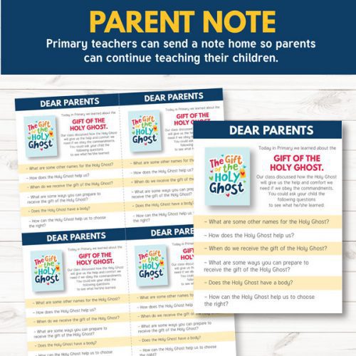 Choose the Right B: Lesson 12 – The Gift of the Holy Ghost - The Red ...