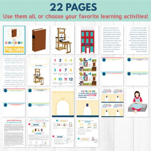 Primary 5 Lesson 10: The Book of Mormon is Published - The Red Headed ...