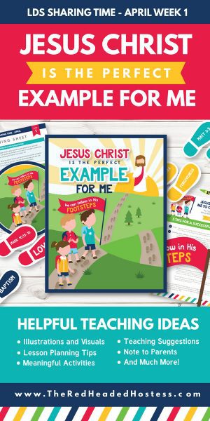 Jesus Christ is the Perfect Example for Me - The Red Headed Hostess