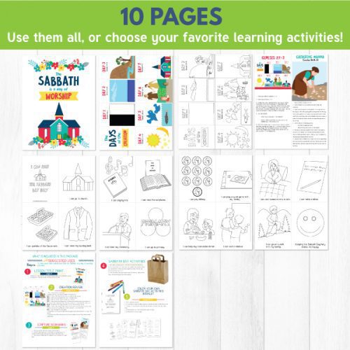 Primary 1 Lesson 15: The Sabbath is a Day of Worship - The Red Headed ...