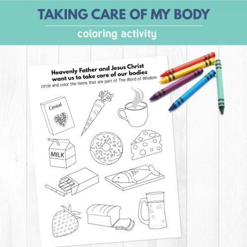 Primary 1 Lesson 16: I Have a Body - The Red Headed Hostess