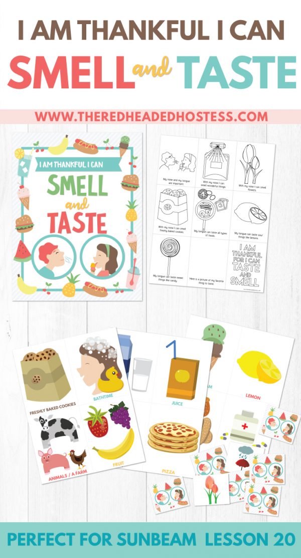Primary 1 Lesson 20: I Am Thankful That I Can Smell and Taste - The Red ...