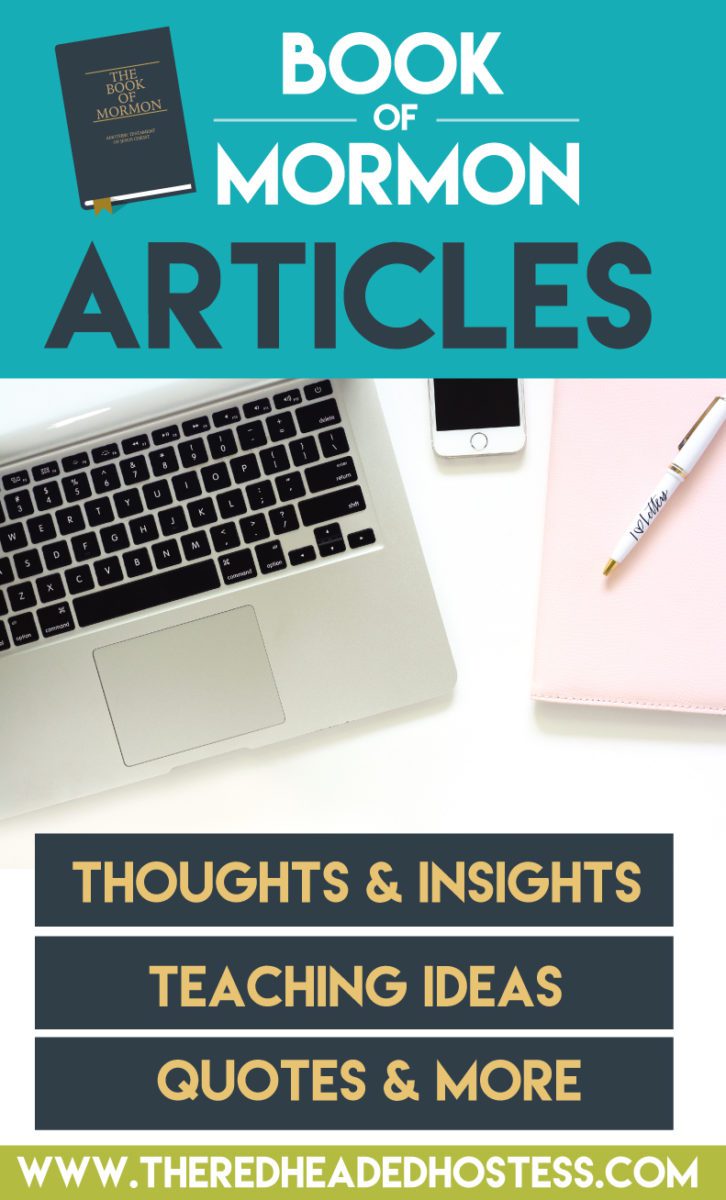 Book of Mormon Study and Teaching Helps