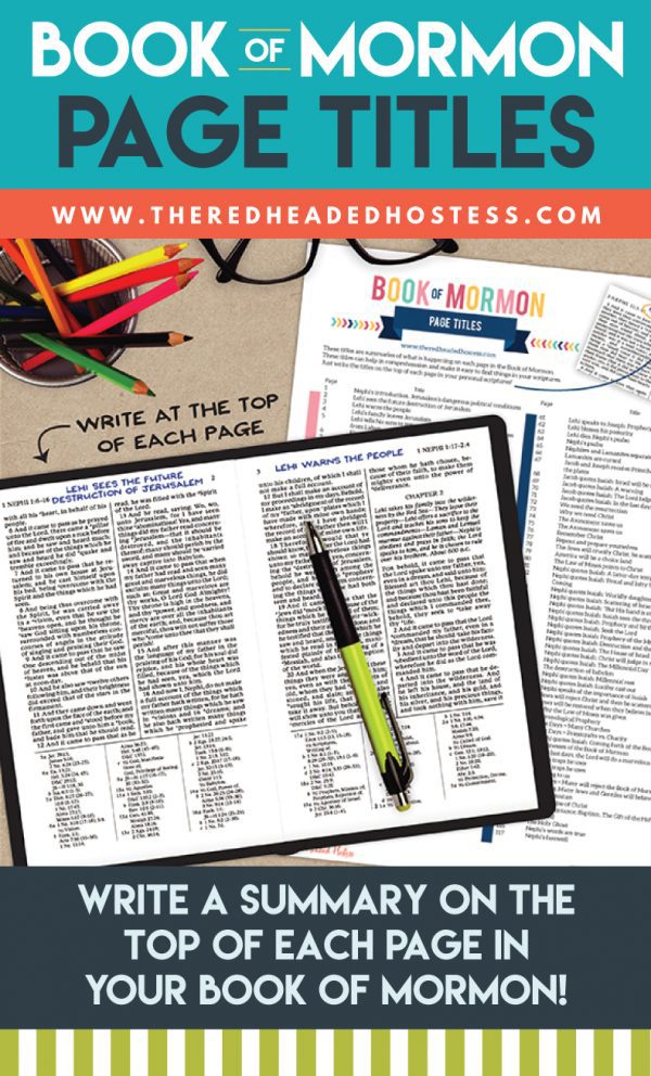 Book of Mormon Study and Teaching Helps