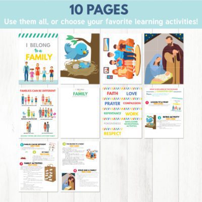 Primary 1 Lesson 23: I Belong to a Family - The Red Headed Hostess