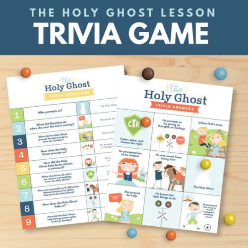Choose the Right B: Lesson 26 – The Holy Ghost Can Help Us - The Red ...