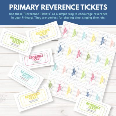 Primary Sharing Time 2017: Reverence is Deep Respect and Love Toward ...