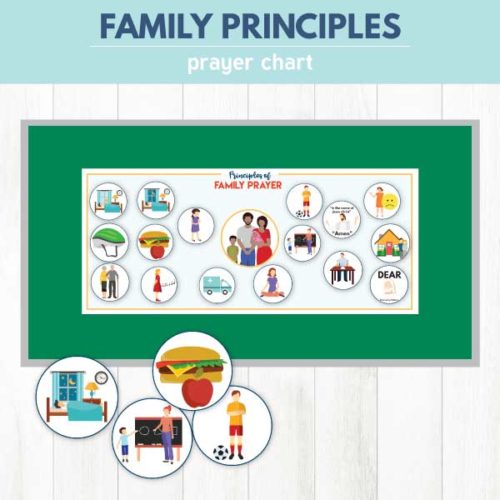 Primary 1 Lesson 27: We Can Pray As a Family - The Red Headed Hostess
