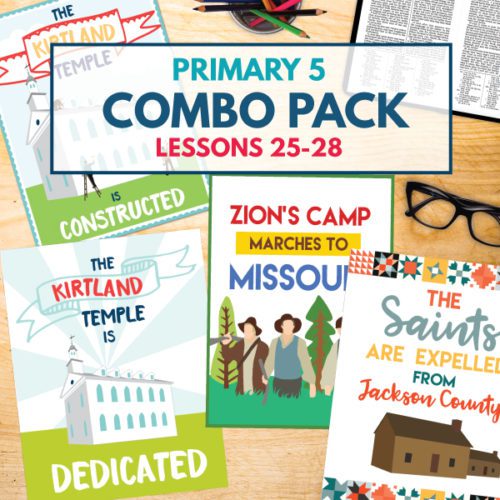 Primary 5 COMBO: Doctrine and Covenants: Lessons 25-28 - The Red Headed ...