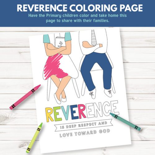 Primary Sharing Time 2017: Reverence is Deep Respect and Love Toward ...