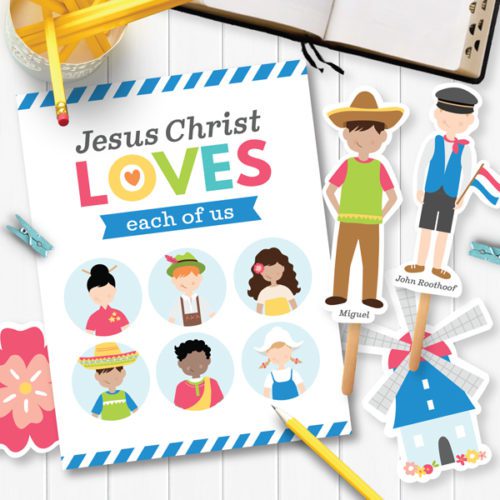 Choose the Right B: Lesson 30 – Jesus Christ Loves Each of Us - The Red ...
