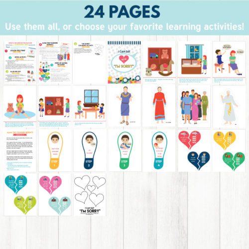 Primary 1 Lesson 29: I Can Say I'm Sorry - The Red Headed Hostess