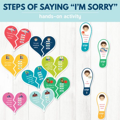 Primary 1 Lesson 29: I Can Say I'm Sorry - The Red Headed Hostess