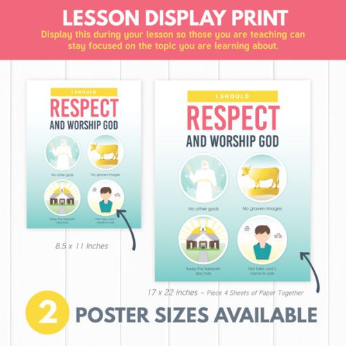 Primary Sharing Time 2017: I Should Respect and Worship God (September ...