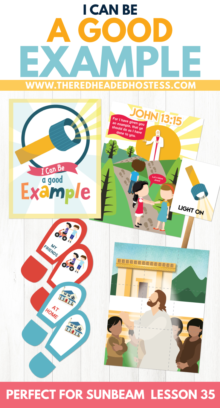 Primary 1 Lesson 36: I Can Be A Good Example - The Red Headed Hostess