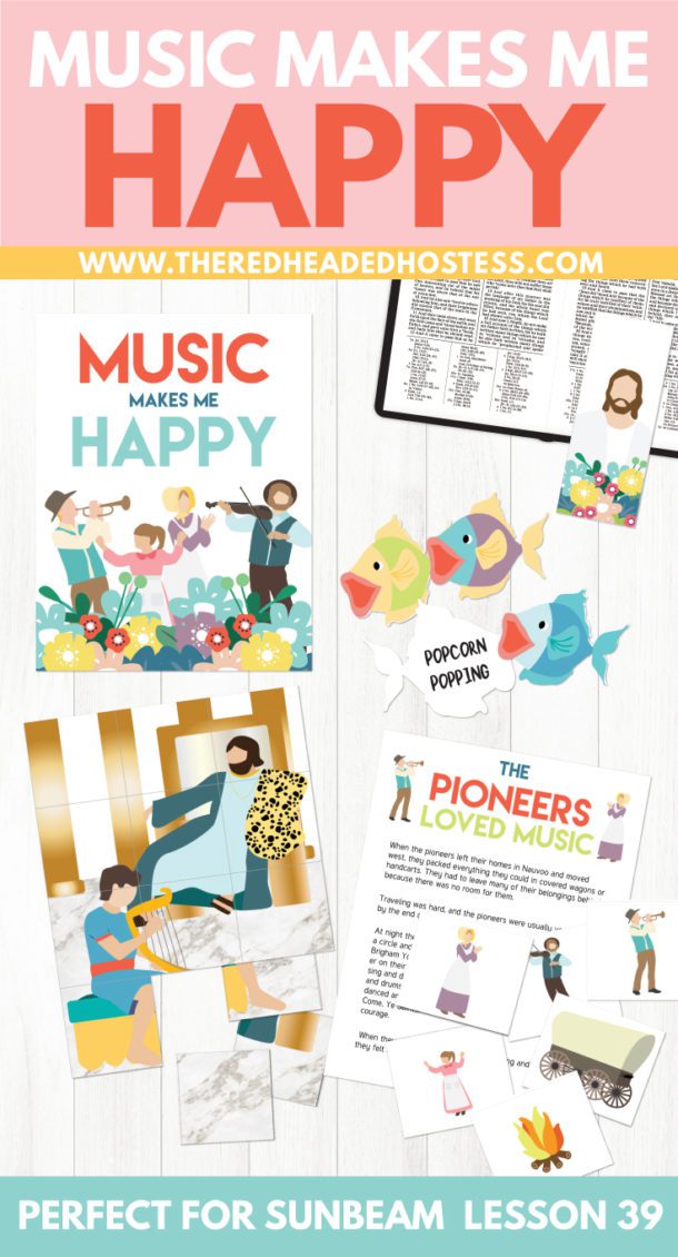 Primary 1 Lesson 39: Music Makes Me Happy - The Red Headed Hostess