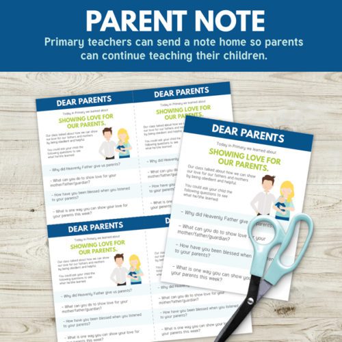 Choose the Right B: Lesson 39 – Showing Love for Our Parents - The Red ...