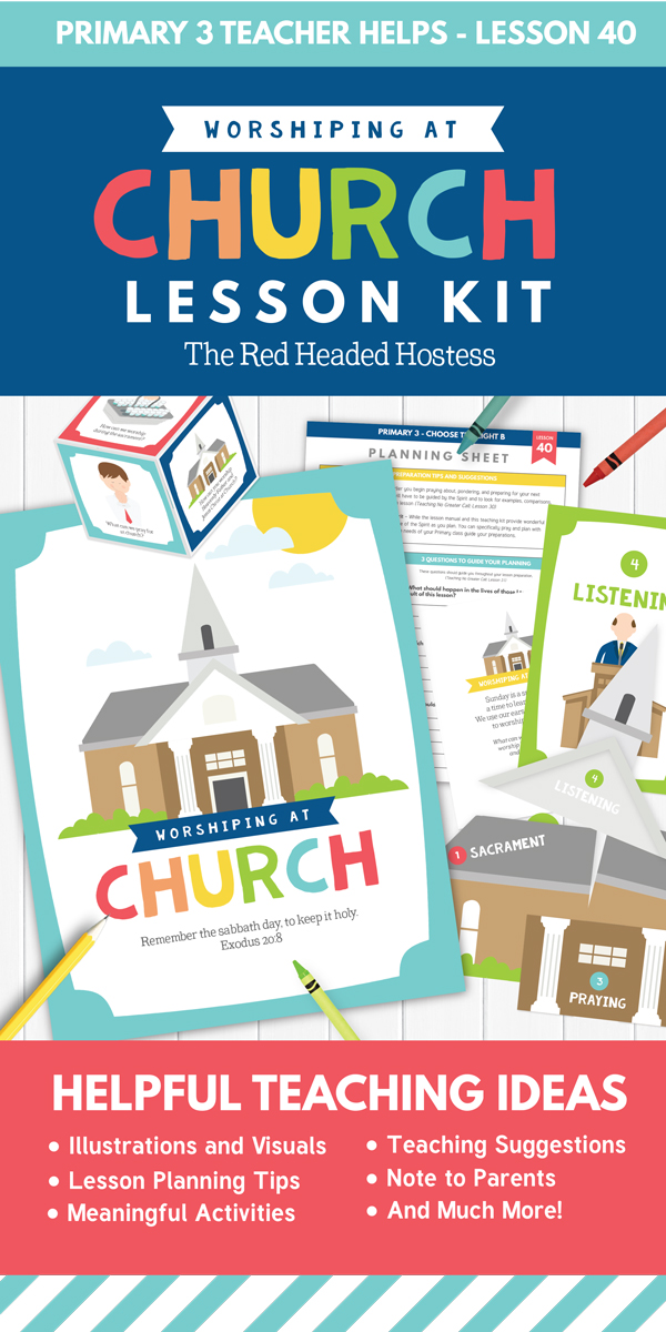 Choose the Right B: Lesson 40 – Worshiping at Church - The Red Headed ...