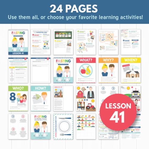 Choose the Right B: Lesson 41 – Fasting Brings Us Closer to Heavenly ...