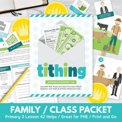 Choose the Right B: Lesson 42 – Tithing - The Red Headed Hostess