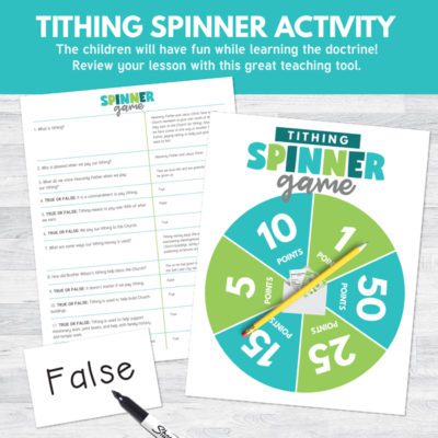 Choose the Right B: Lesson 42 – Tithing - The Red Headed Hostess