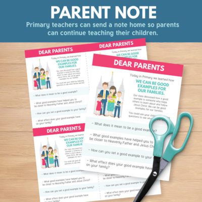 Choose the Right B: Lesson 45 – I Can Be a Good Example for My Family ...
