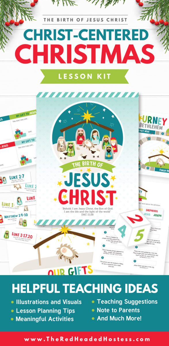 Christmas Lesson Kit - The Red Headed Hostess