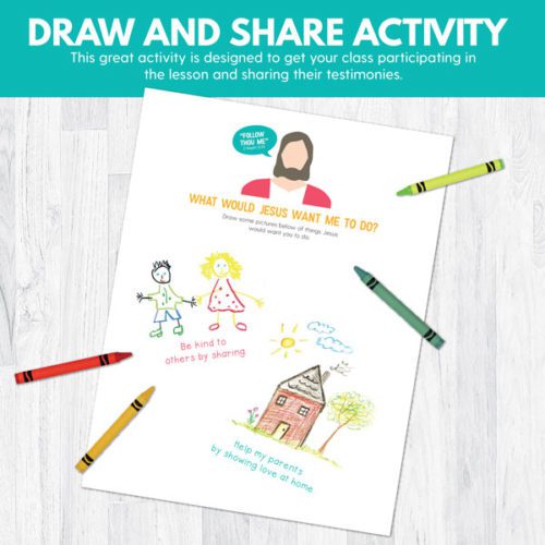 Primary 2 (CTR) Lesson 2: I Can Choose the Right - The Red Headed Hostess