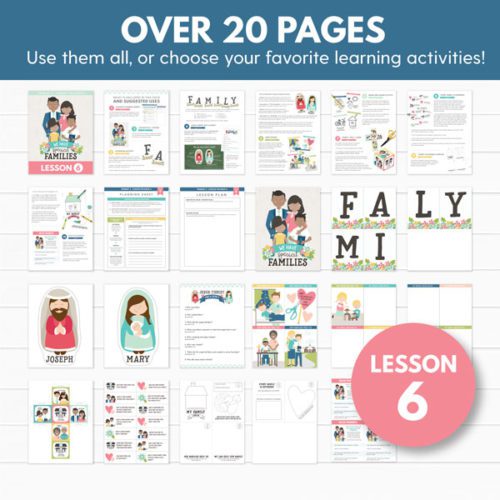 Primary 2 (CTR) Lesson 6: We Have Special Families - The Red Headed Hostess