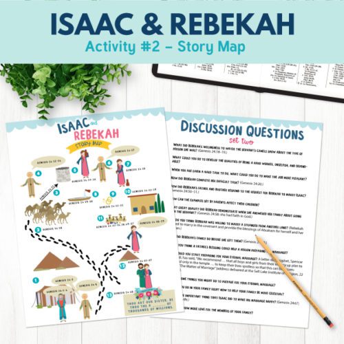 Primary 6 Lesson 12: Isaac and Rebekah - The Red Headed Hostess