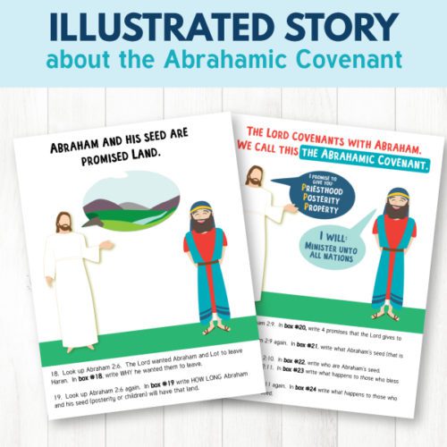 Primary 6 Lesson 9: Jehovah Makes Covenants with Abraham - The Red ...