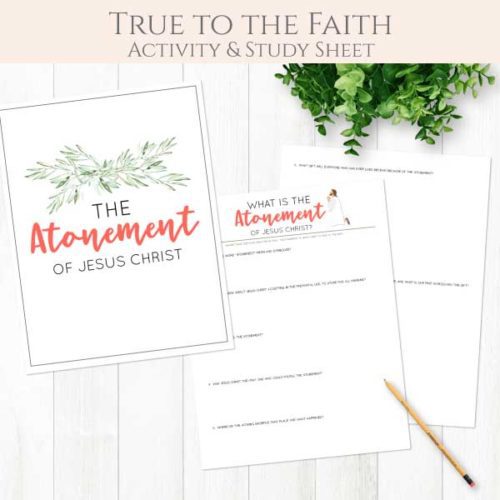 What is the Atonement of Jesus Christ? Teaching Package