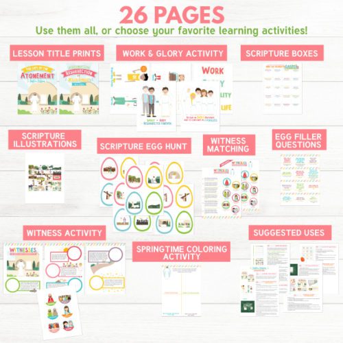 Easter Lesson Kit - The Red Headed Hostess